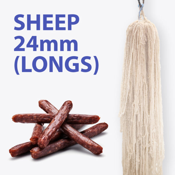 Natural Sheep Casings - 24mm (Longs) - Blouberg Distributors